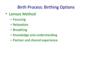 Prenatal development birth | PPT
