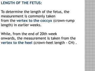Prenatal development of the fetus,fetal membranes | PPTX