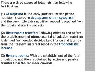 Prenatal development of the fetus,fetal membranes | PPTX