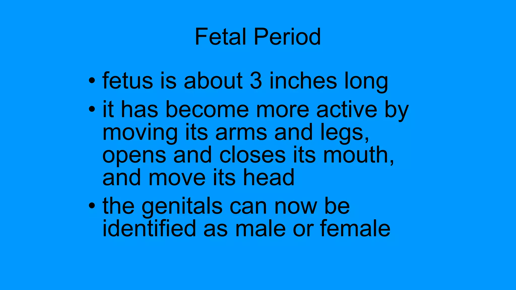 Prenatal development phases | PPTX