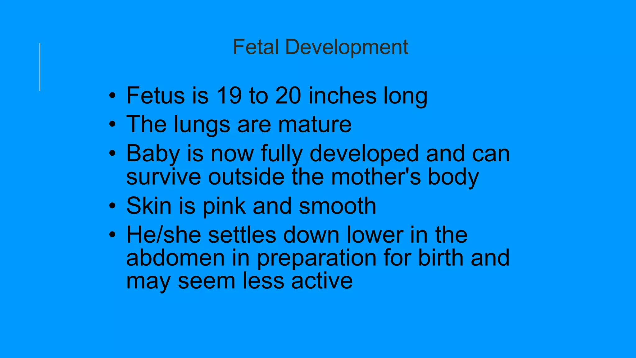 Prenatal development phases | PPTX