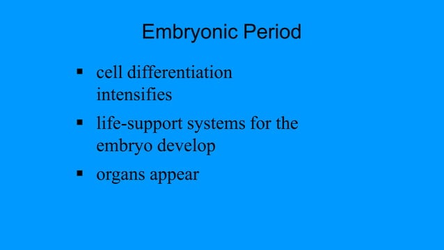 Prenatal development phases | PPT