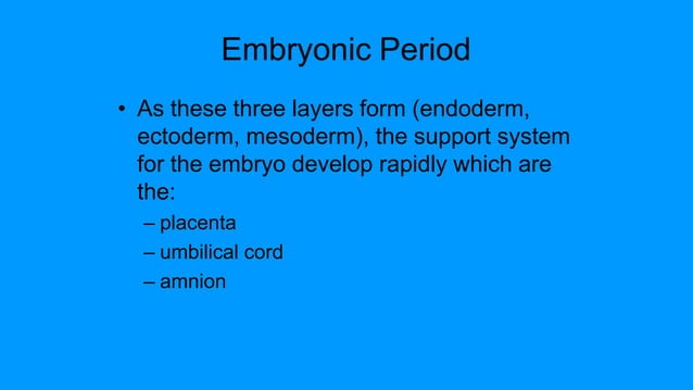Prenatal development phases | PPT