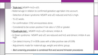 Prenatal Diagnosis | PPTX