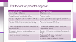 Prenatal Diagnosis | PPTX