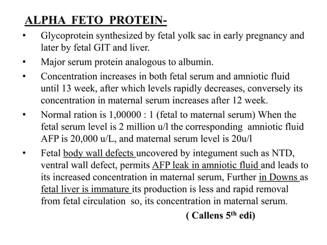 Prenatal diagnosis and fetal therapy | PPTX