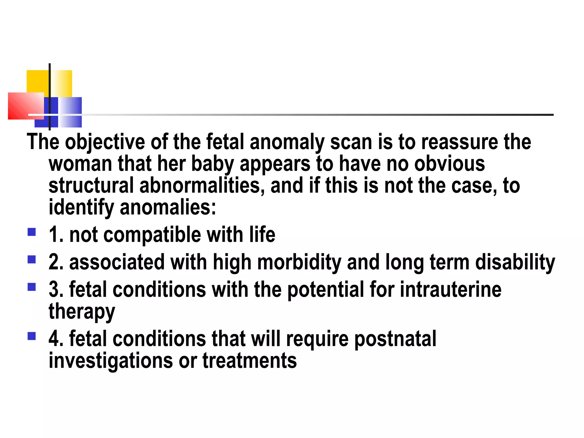 Prenatal diagnosis of congenital anomalies 3 | PPT