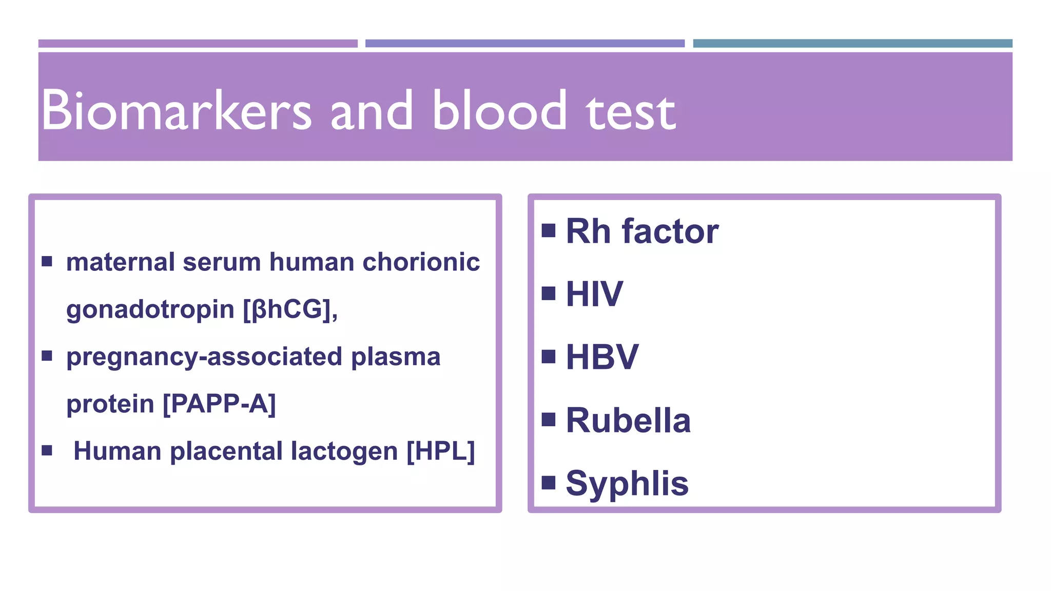 Prenatal diagnosis test | PDF