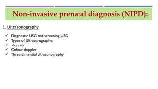Prenatal diagnosis test | PDF