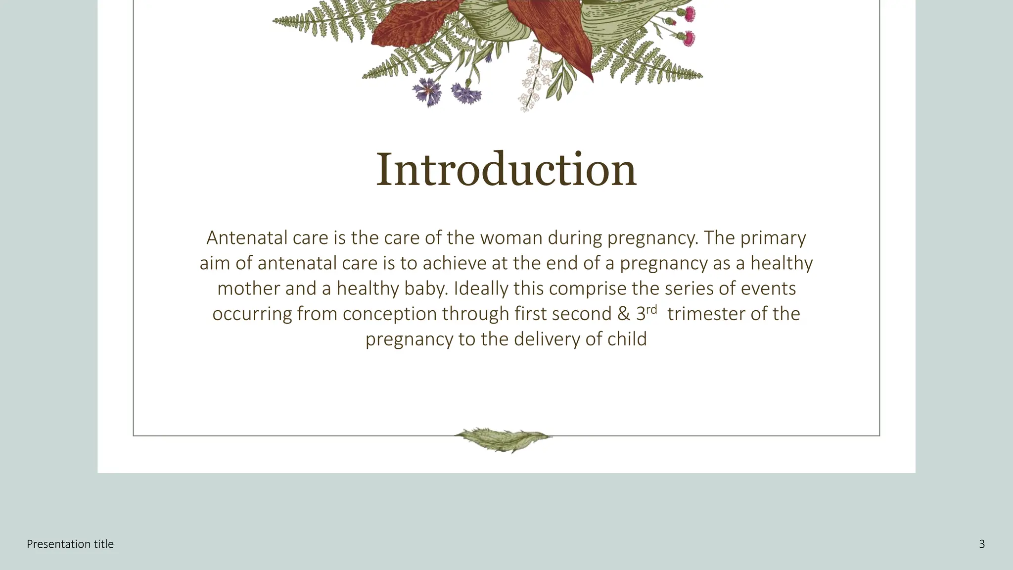 PRENATAL PHYSIOTHERAPY / antenatal pt management | PPTX