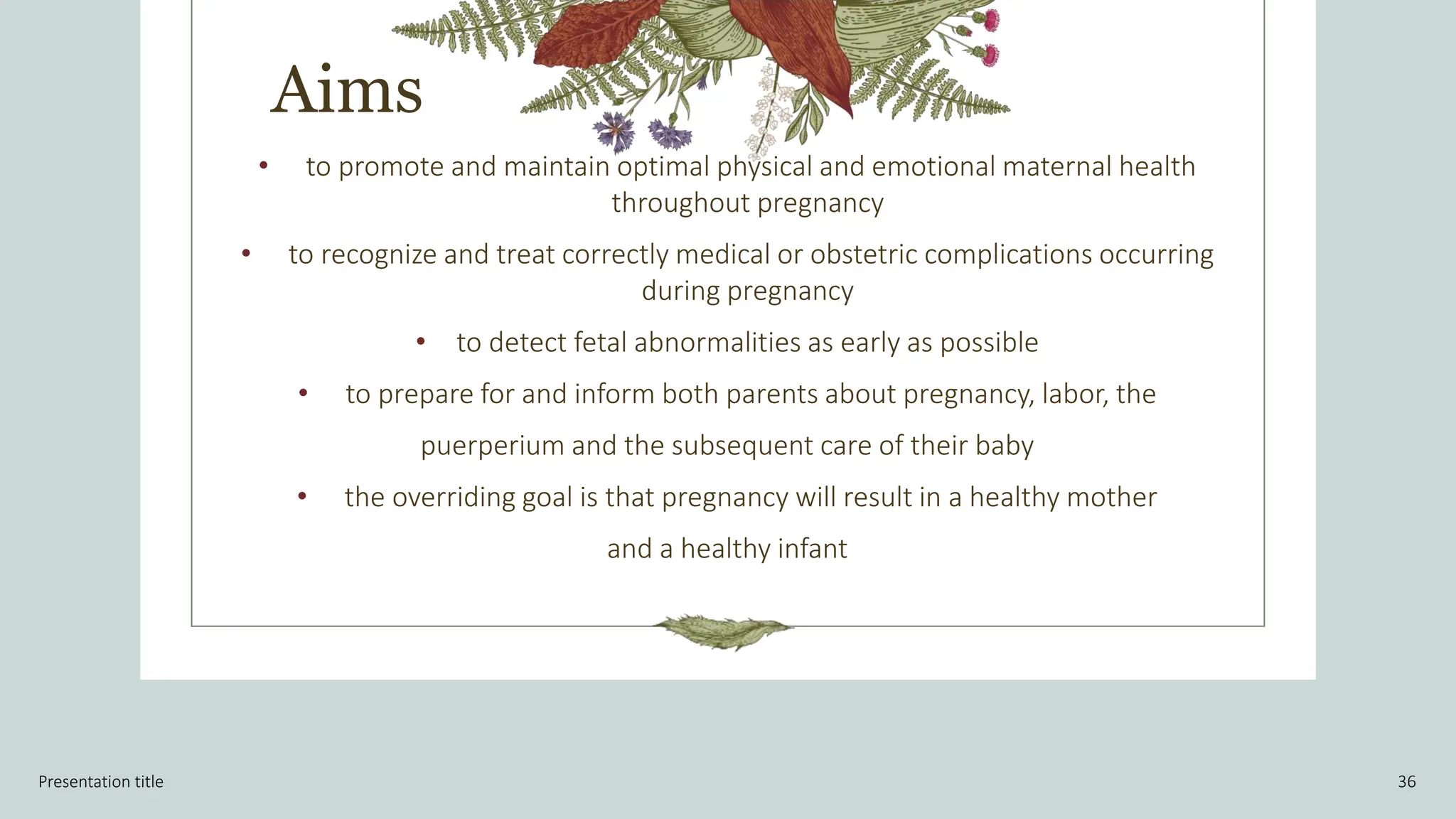 PRENATAL PHYSIOTHERAPY / antenatal pt management | PPTX
