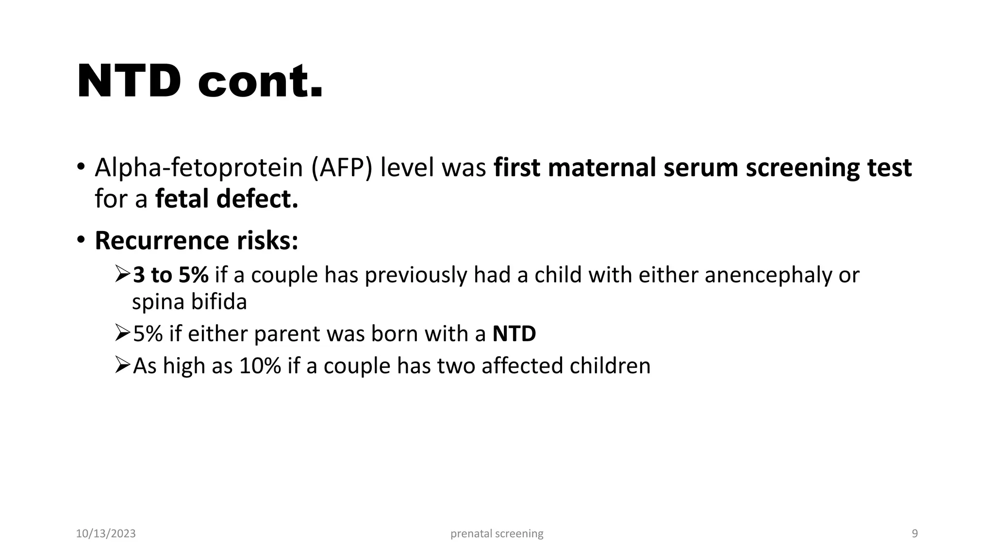 Prenatal screening.pptx