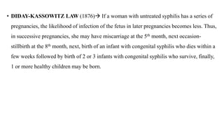 Prenatal Syphilis.pptx ( CONGENITAL SYPHILIS) | PPT