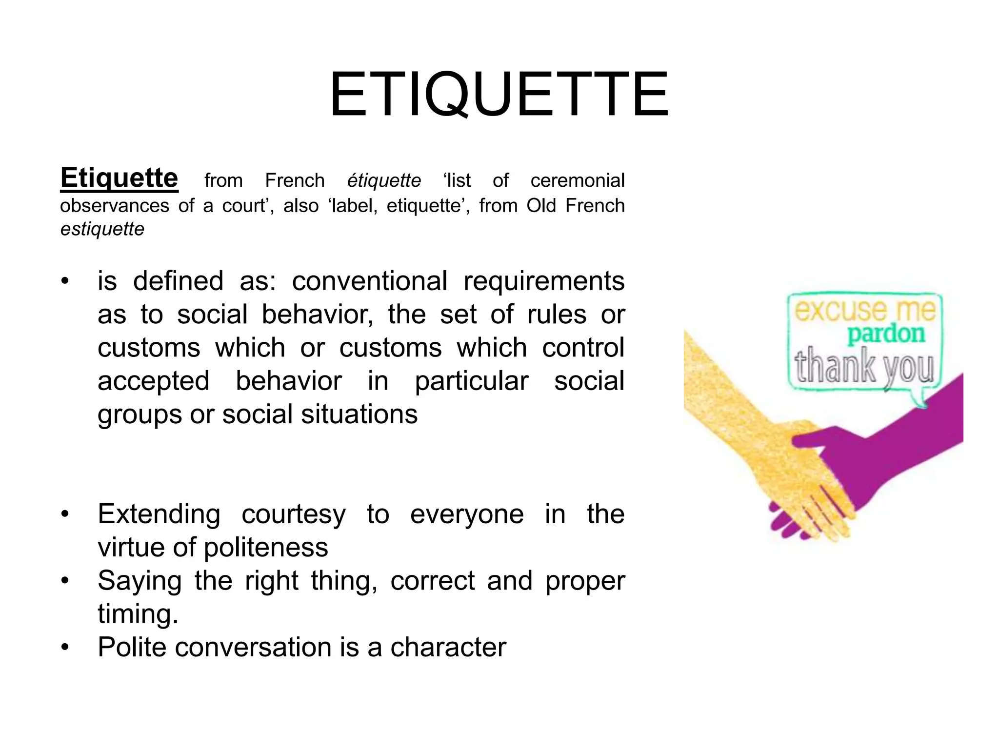 Protocol and Etiquette | PPTX