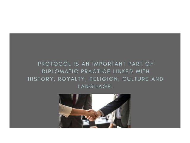 Protocol and Etiquette | PPTX | Wedding | Personal Celebrations & Life ...