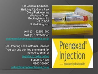 #IOM - Prenoxad Presentation and Training | PPTX