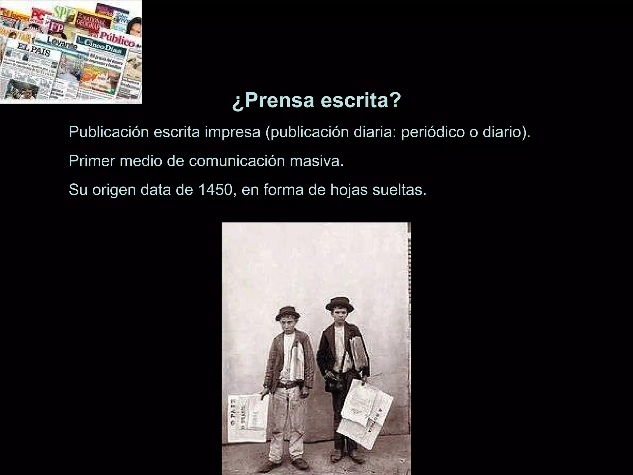 Prensa Escrita | PPT