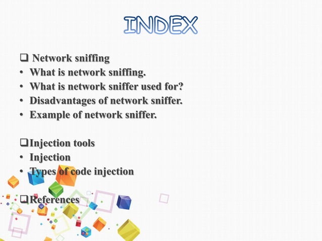 Prensentation on packet sniffer and injection tool | PPTX | Information ...