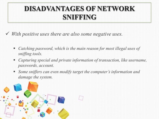 Prensentation on packet sniffer and injection tool | PPTX | Information ...