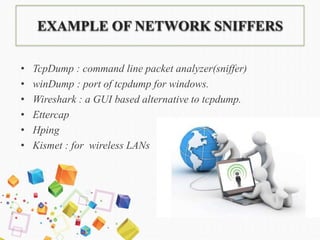Prensentation on packet sniffer and injection tool | PPTX