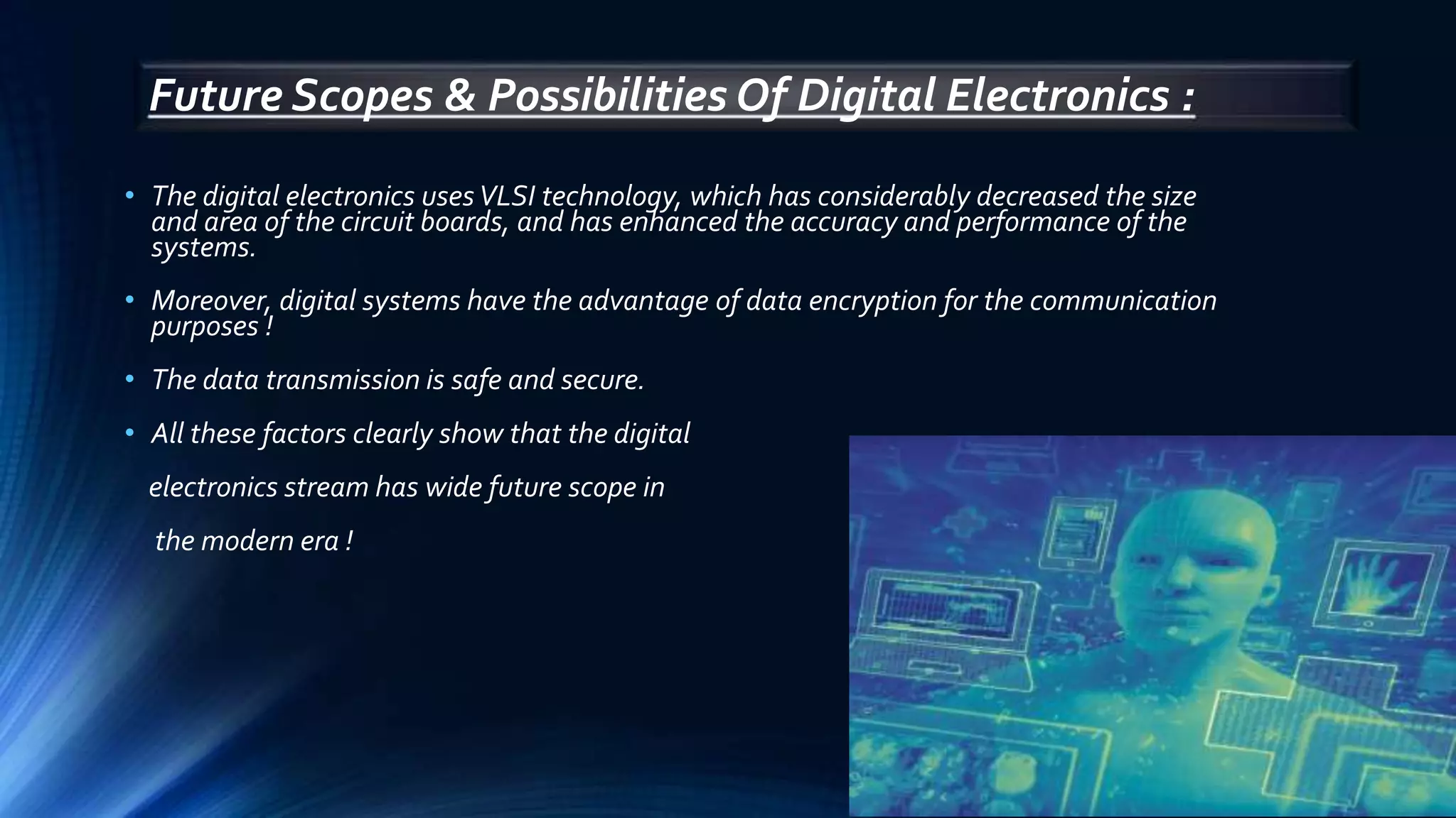 Digital Electronic and it application | PPTX