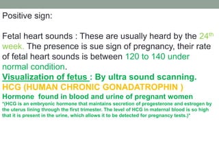 pregnancy &prenatal diagnosisi | PPT