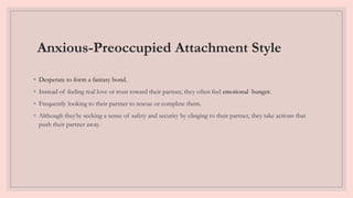 Preoccupied for Attachment Style | PPTX