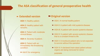 PRE OP pre operative assessment before surgery | PPTX