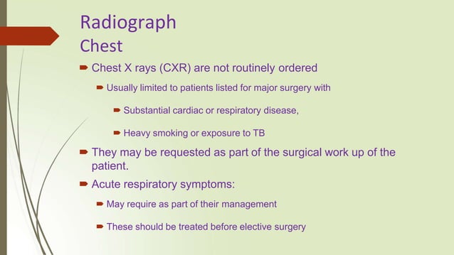 PRE OP pre operative assessment before surgery | PPTX
