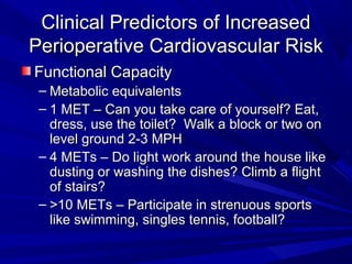 Preoperative assessment | PPT