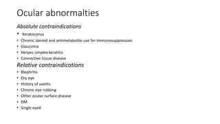 Pre op corneal laser | PPT