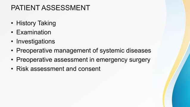 PRE OPERATION PREPARATION | PPTX