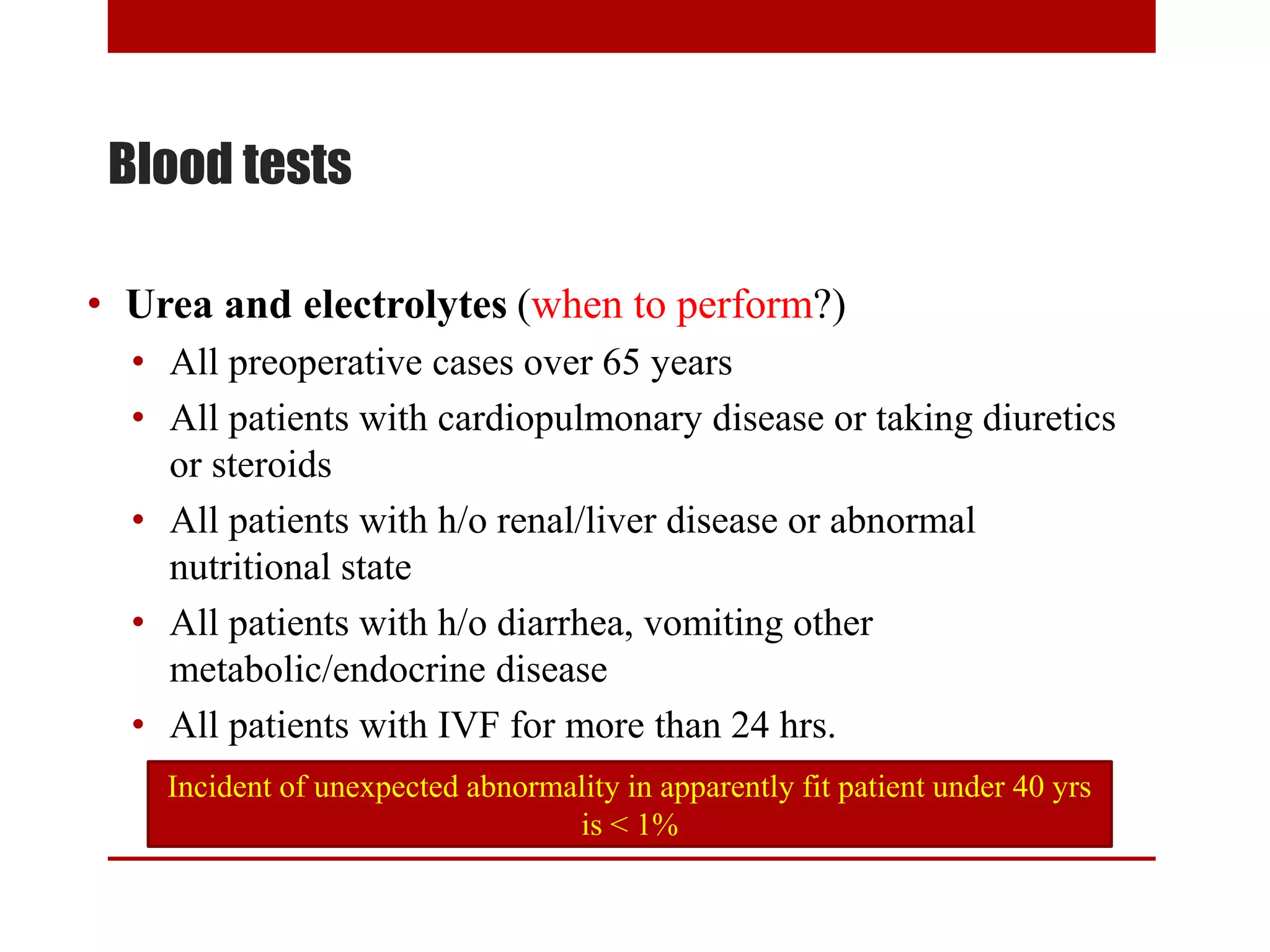 Preoperative preparation of patients for surgery | PPTX
