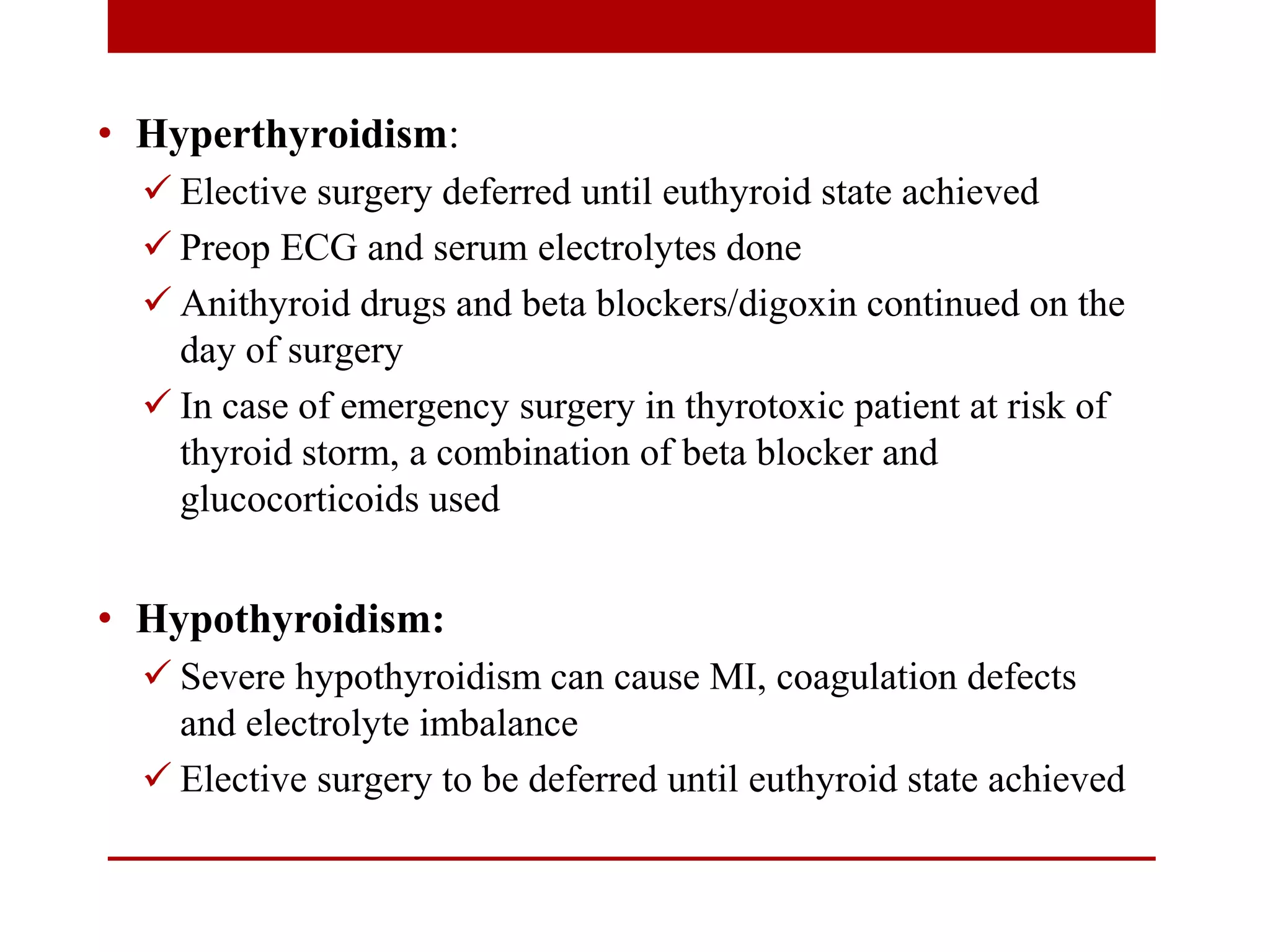 Preoperative preparation of patients for surgery | PPTX