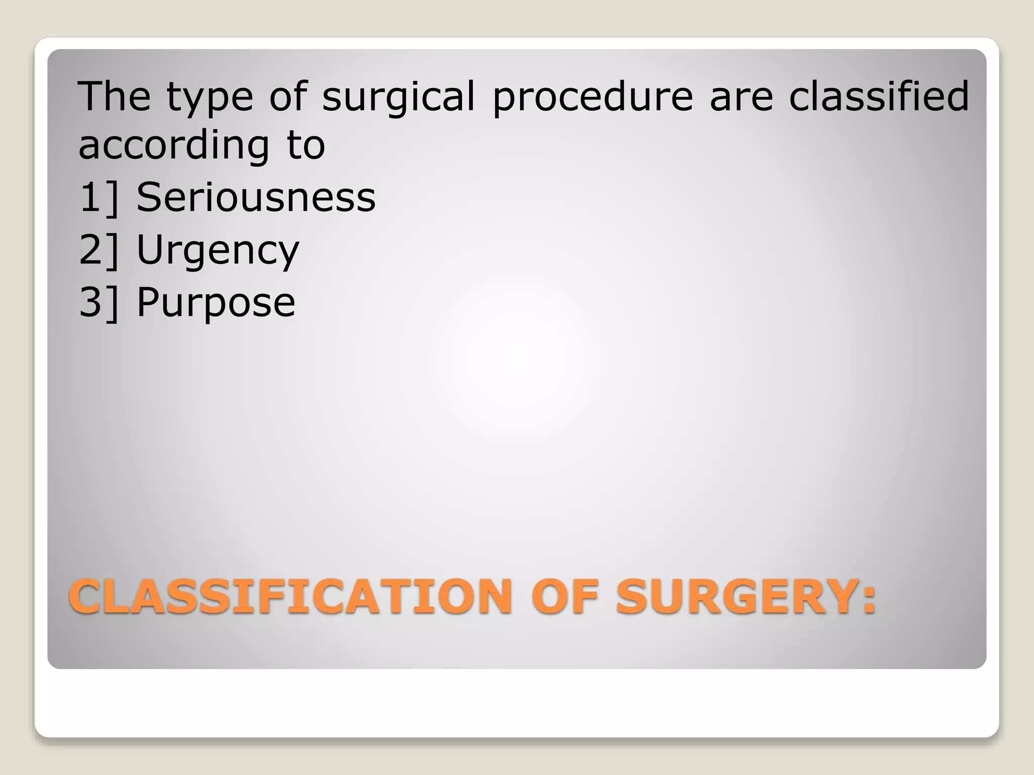 Pre operative and post operative care | PPTX