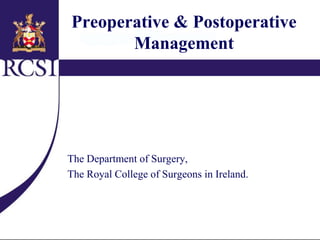 Preoperative and Postoperative management.ppt