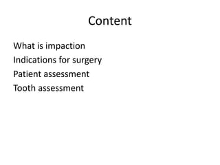 Preoperative assesment in minor oral surgery | PPT