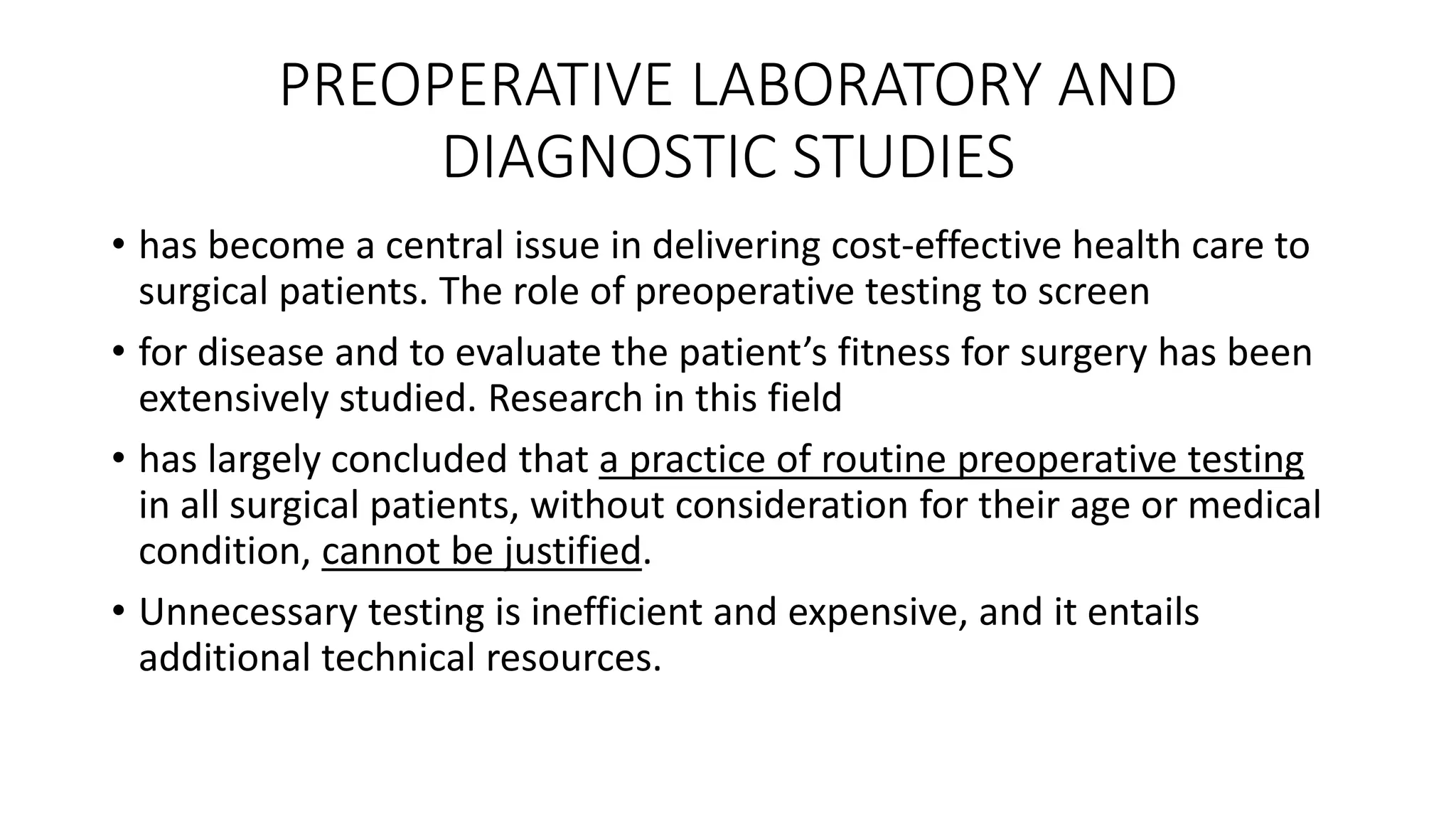 Pre operative assessment care/Dr. M.Nazir Awan | PPT