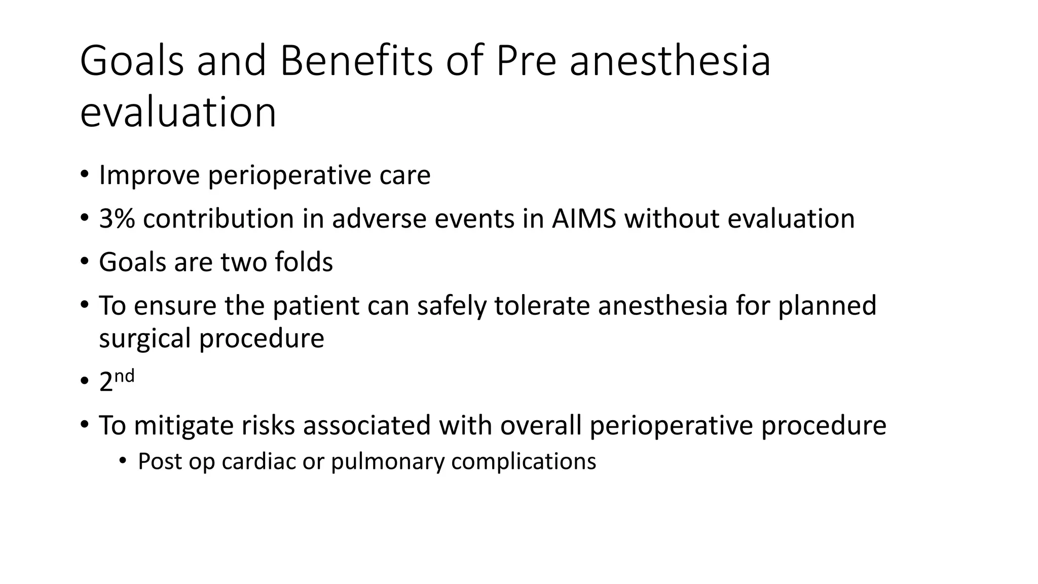 Pre operative assessment care/Dr. M.Nazir Awan | PPT