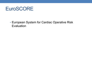 Preoperative Assessment of Coronary Artery Bypass Graft Patients | PPTX