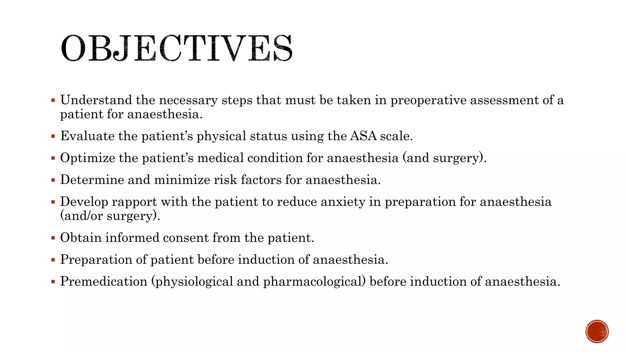 Preoperative Assessment, Preparation, Premedication.pptx