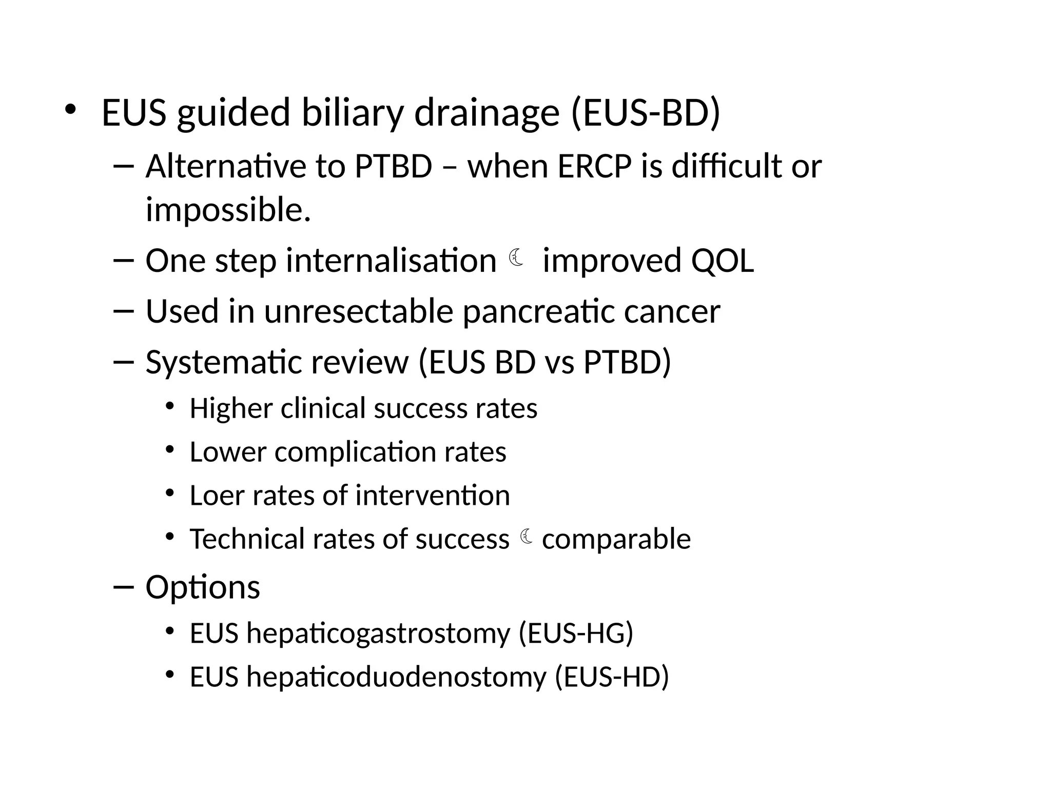 preoperative biliary drainage -current approach in proximal and distal ...