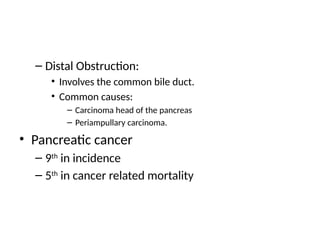 preoperative biliary drainage -current approach in proximal and distal ...