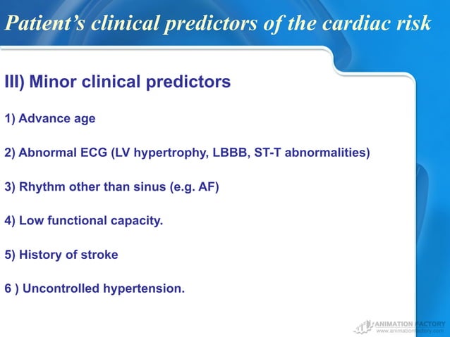 Preoperative cardiacassessment | PDF