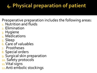 Preoperative care | PPT