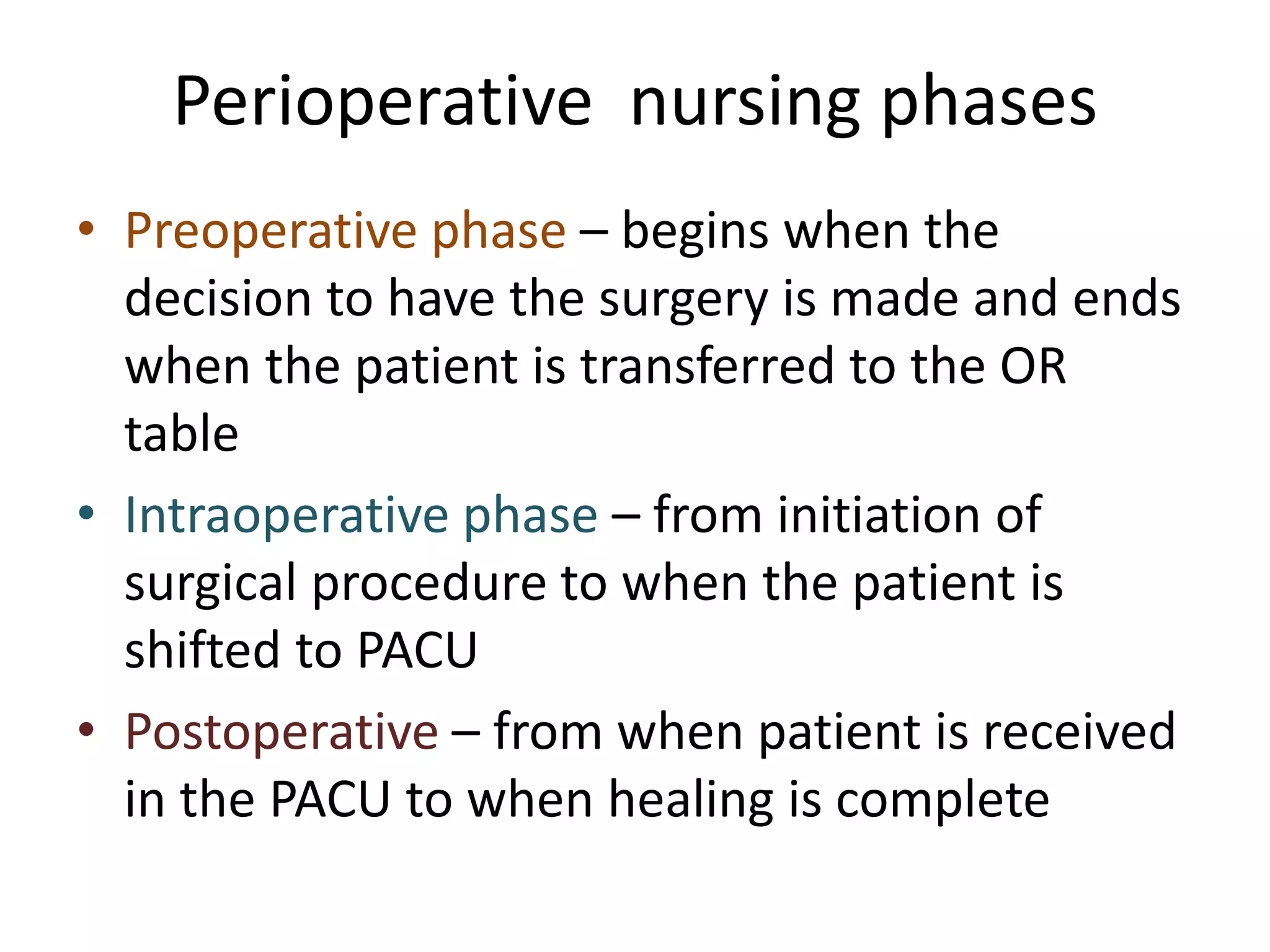 Pre operative checklist | PPTX