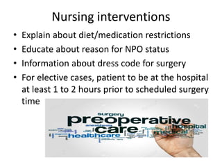 Pre operative checklist | PPTX