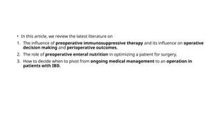 Preoperative Considerations in Inflammatory Bowel Disease.pptx