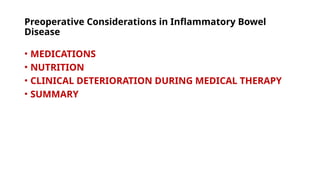Preoperative Considerations in Inflammatory Bowel Disease.pptx