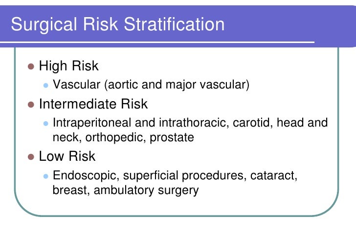 Preoperative Evaluation